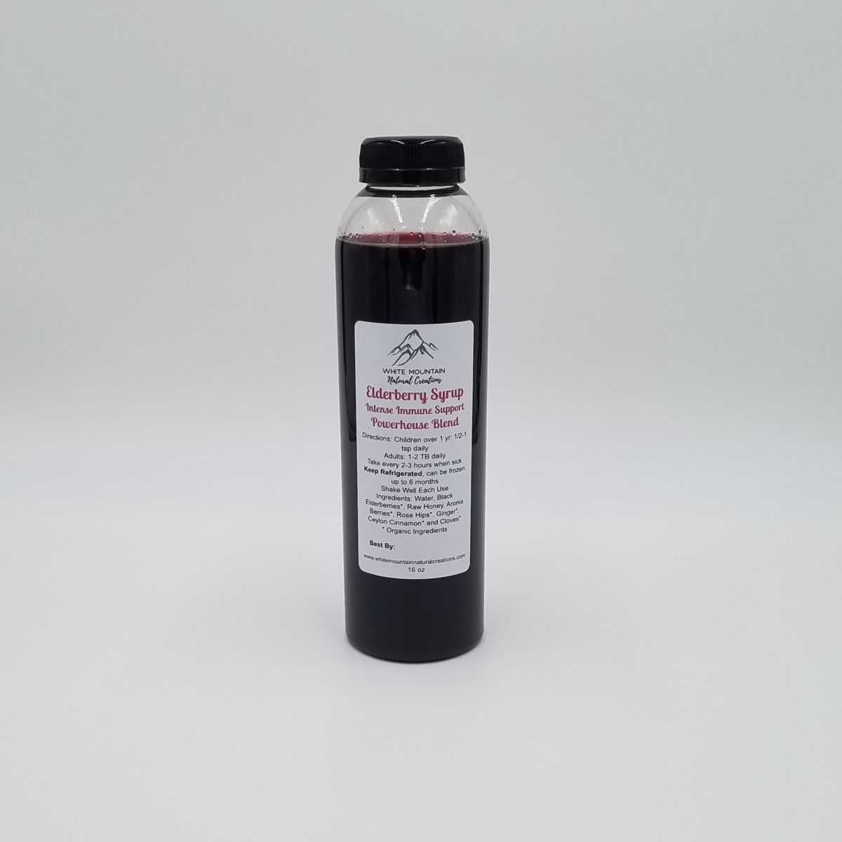 Elderberry Syrup - Powerhouse Blend - White Mountain Natural Creations