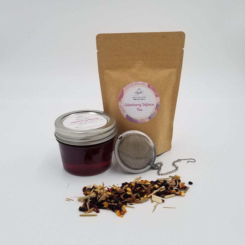 Elderberry Defense Tea Kit - White Mountain Natural Creations